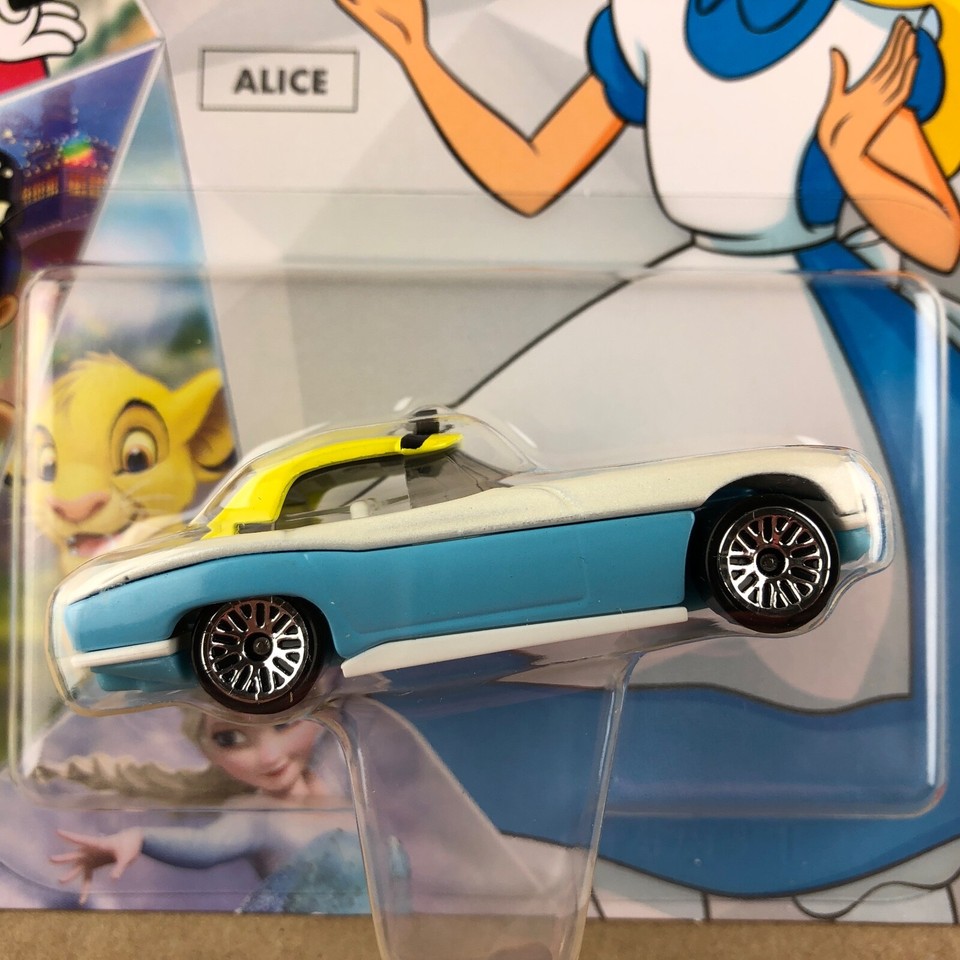 Hot Wheels Character Cars Disney 100 Alice In Wonderland Alice 1:64 ...