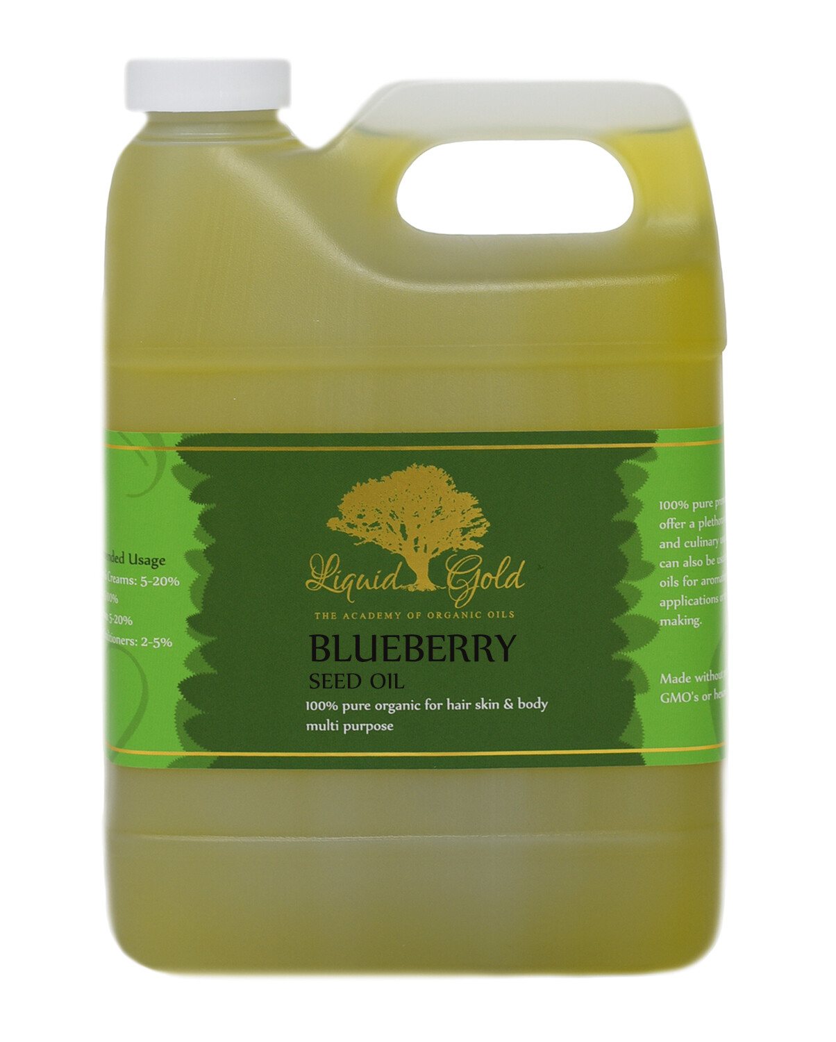 32 oz PREMIUM BLUEBERRY SEED OIL PURE & ORGANIC FRESH BEST QUALITY COLD ...