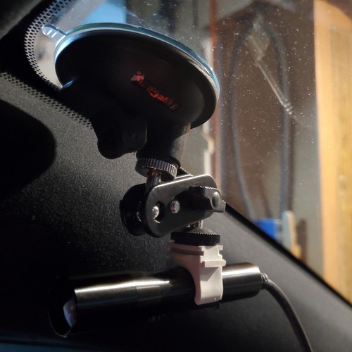 SUCTION CUP WINDOW MOUNT PAN TILT SWIVEL Holley Sniper Shift Light ...
