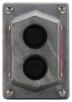 Crouse-Hinds DSD922, 1NO-1NC, 2-Pushbutton,Explosionproof Pushbutton ...