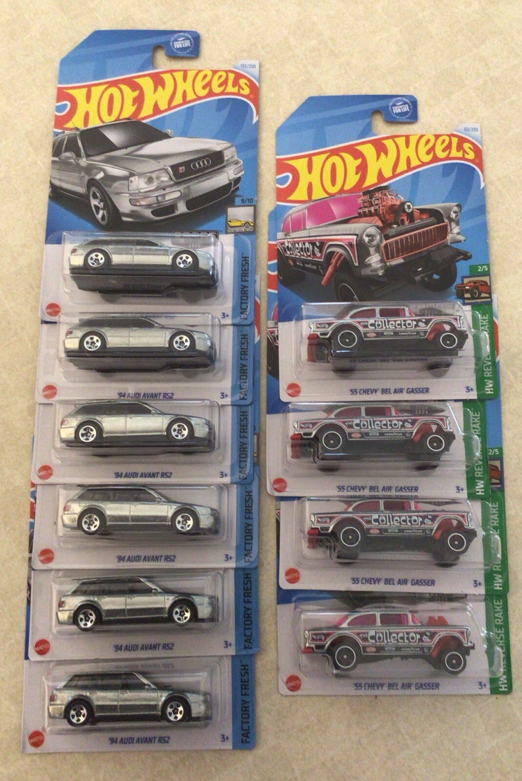 2024 Hot Wheels Walmart Exclusive Zamac ‘94 Avant Audi RS2 & Chevy Lot ...