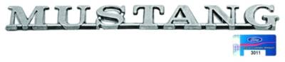 1965 1966 65 66 Licensed Ford Mustang Fender Emblem Stang Letters | eBay