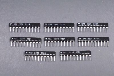 Lot of 8 CSC10A0122K0GPA Vishay Resistor Network 9 Elmt Bussed 22K Ohm ...