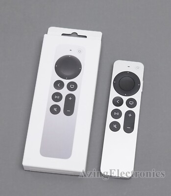 Apple Siri Remote (3rd Gen) A2854 - Silver MNC73AM/A 194253461029 | eBay