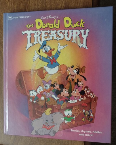 Walt Disney's Donald Duck Treasury, 1984, hardcover, stories, rhymes ...
