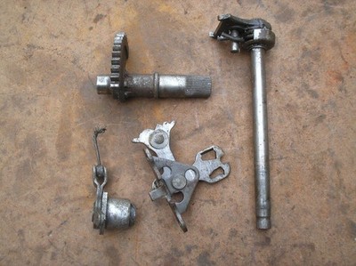 BSA Bantam DONT KNOW ? kickstart gear change shaft clutch op mech x4 ...