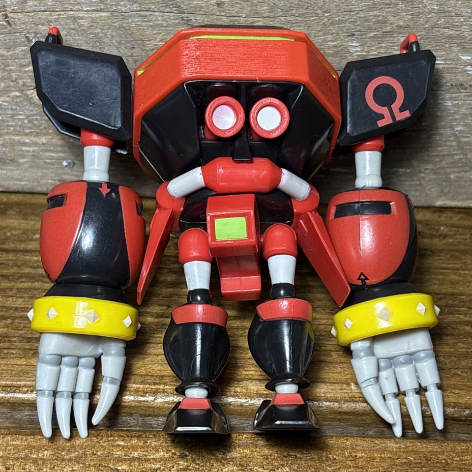 Jakks Pacific Sonic The Hedgehog 4" Omega E-123 Robot Villain Action ...