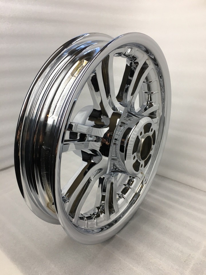 Harley FLHTCUTG Chrome Wheels Tri Glide Rims 2009 -23 SMALL BLEMISH ...