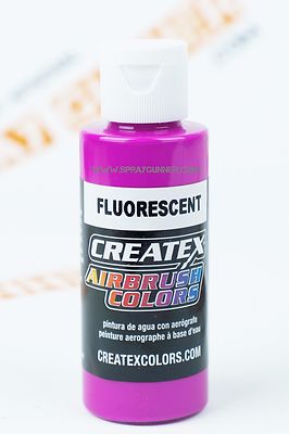 Createx Airbrush Colors 5402 Fluorescent Raspberry 4oz. water-based ...