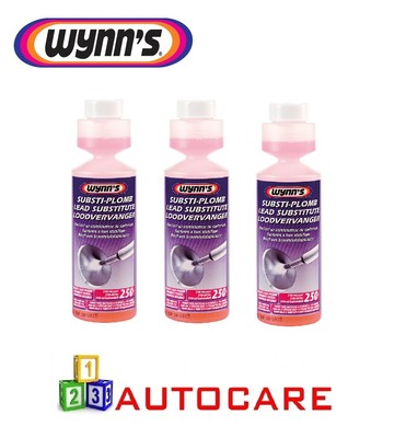 Wynns Lead Substitute Petrol Fuel Treatment x3 250ml 8438481492717 ...