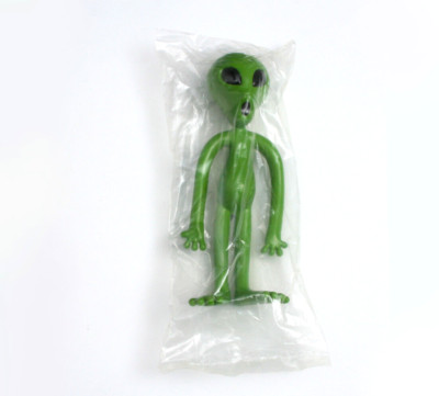 Vintage Bendable Green Alien Figure 5 3/4" Accoutrements 1997 - NEW ...