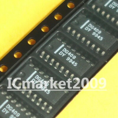 10 PCS DG409DY SOP-16 DG409 SMD CMOS Analog Multiplexers Chip IC | eBay