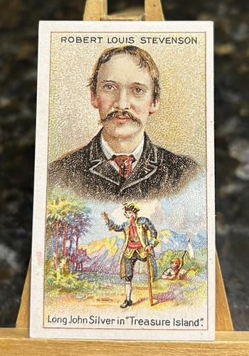 1924 J. Millhoff & Co. Shelley Cig. Robert L. Stevenson Men of Genius ...