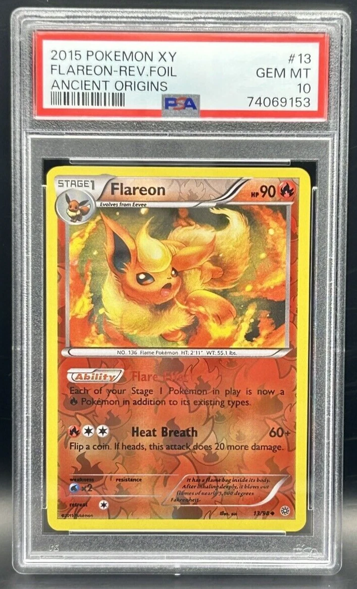 2002 Light Flareon Pokemon Neo Destiny 1st Edition 46/105, 49% OFF