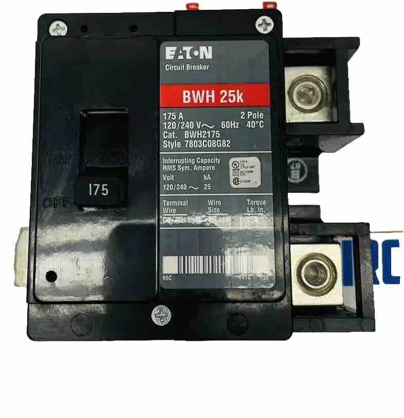 Eaton BWH2175 2 Pole 175 Amp 120/240v Type BWH 25k AIC NEW! | eBay