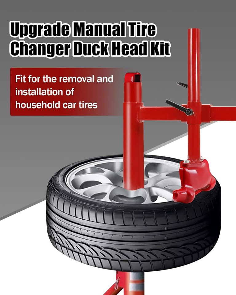 Manual Tire Changer Duck Head Adapter Kit with Duck Head Tire Changer ...