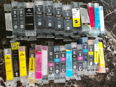 29 Canon Pixma MP830 Empty Ink Cartridges - FREE U.S. SHIPPING | eBay