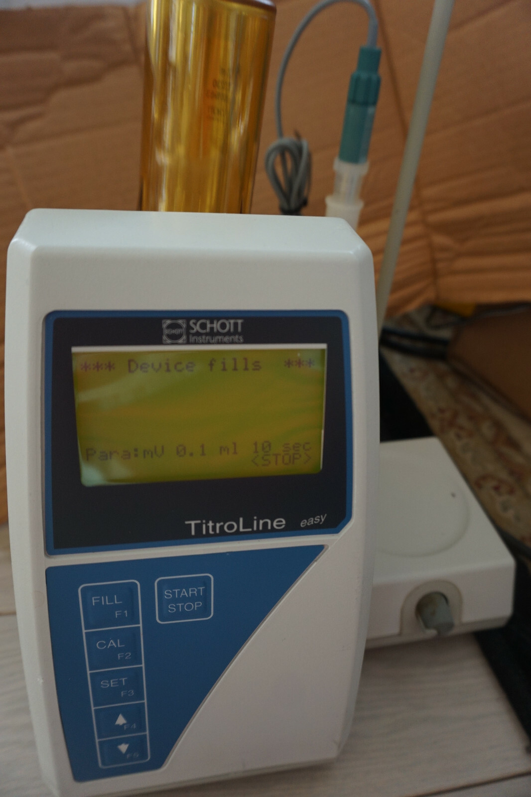 Schott Instrument TitroLine easy titrator Metrohm 6.0430.100 Ag triode ...