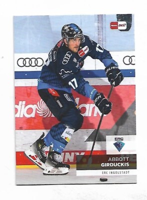 2024-25 DEL - Base - Abbott Girduckis - ERC Ingolstadt #139 | eBay.de