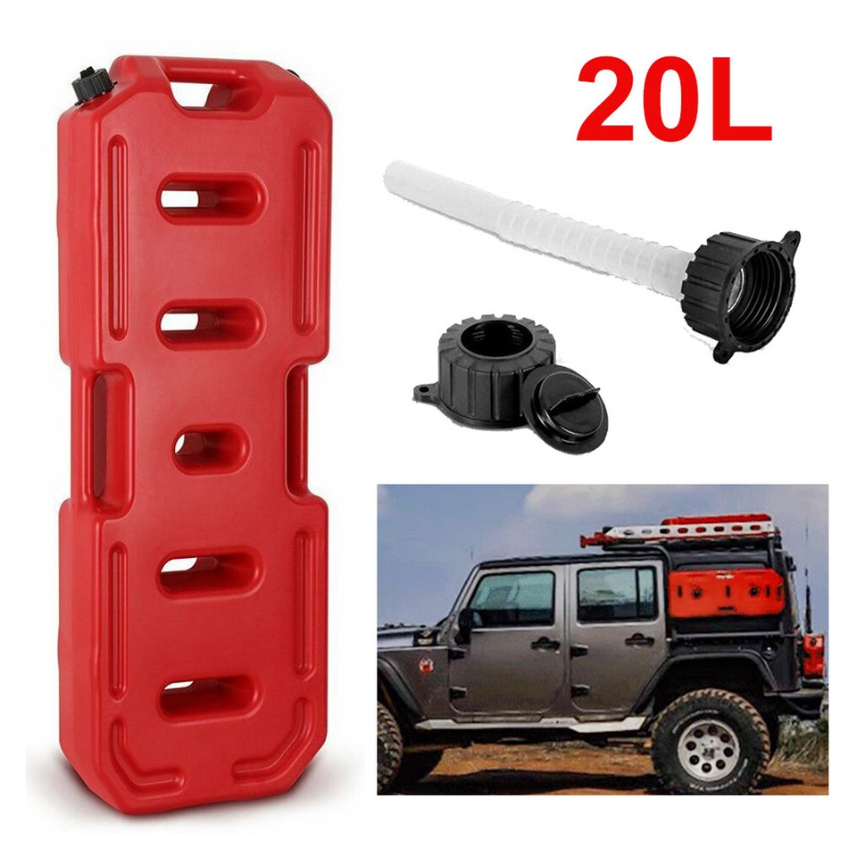 5 Gallon Fuel Tank Gas Oil Petrol Storage Can Container For Jeep ATV ...