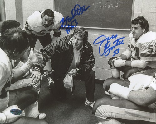 Jeff Bostic & Fred Dean Signed Washington Redskins Hogs Photo (w Joe ...