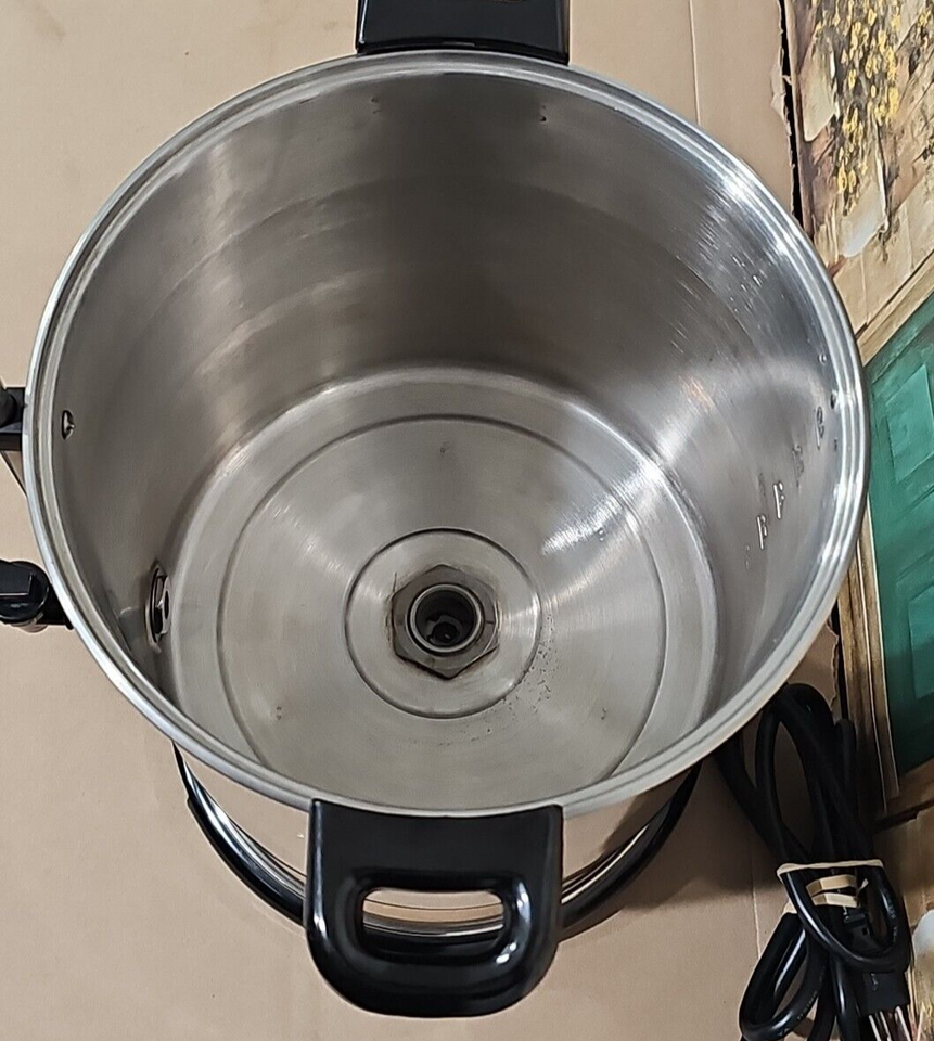 Delonghi Ultimate Coffee Urn 60 Cup Commercial Stainless Steel Maker ...