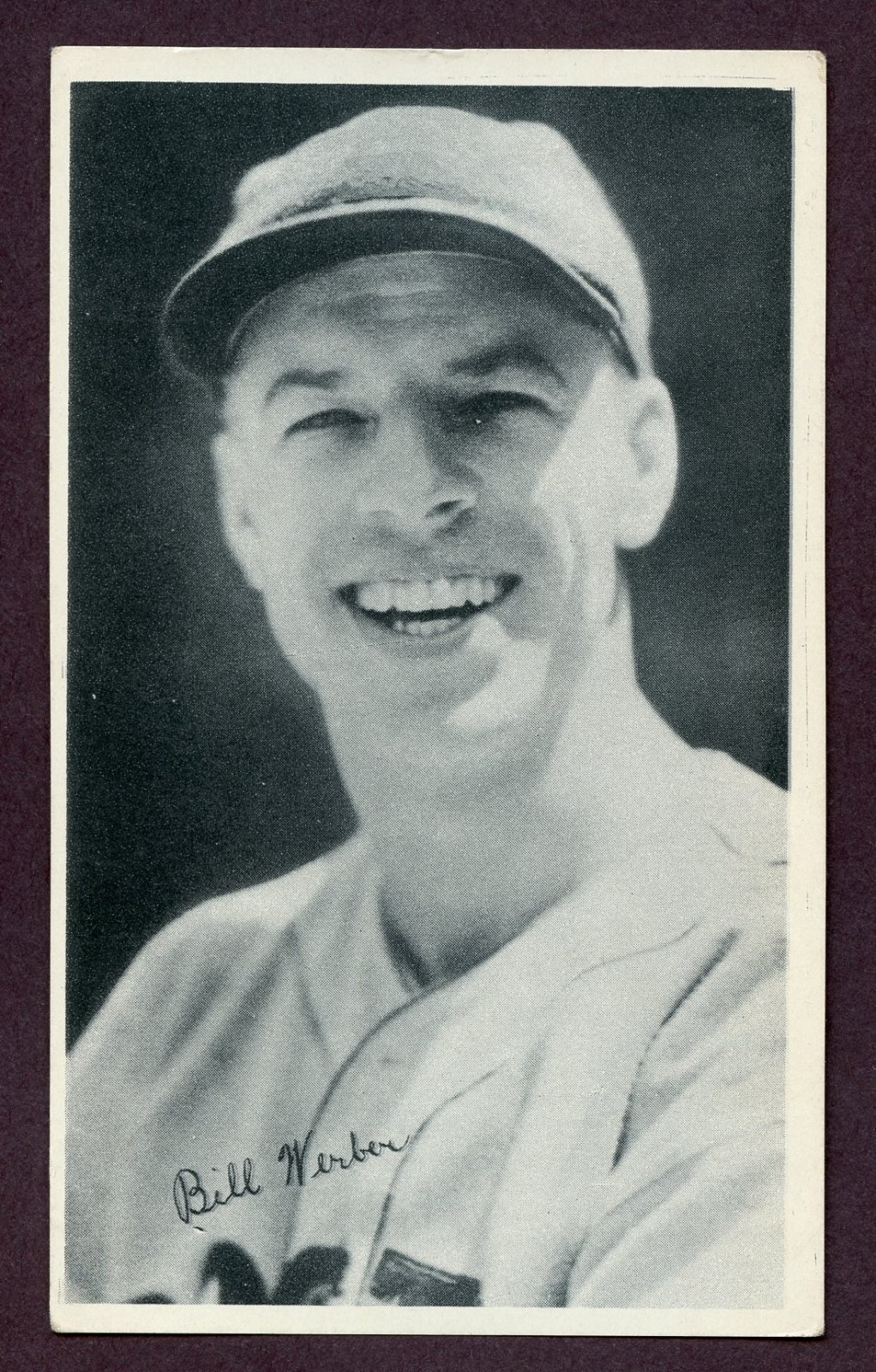 1936 R313 National Chicle Fine Pen Premium "Bill Werber" GOOD *AA-9386 ...