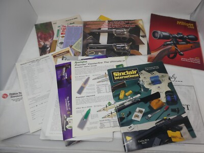 1990'S GUNS AND AMMUNITION BOOKLETS CATALOGS ADVERTISING MIXING LOT | eBay