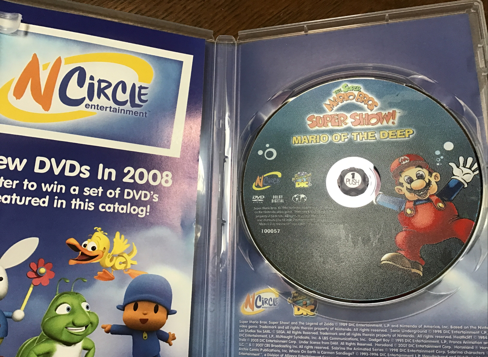 The Super Mario Bros. Super Show! - Mario of the Deep (DVD; 2007 ...
