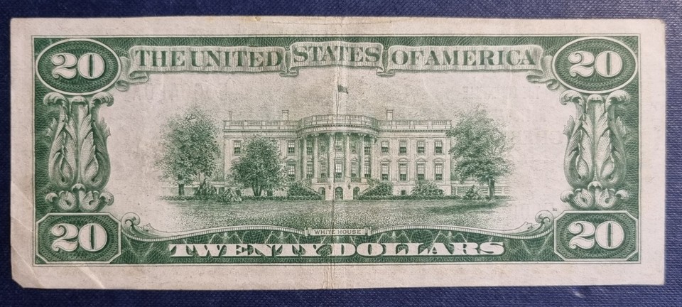 1929 Twenty Dollars $20 National Currency Note - Greenville Ohio #91040 ...