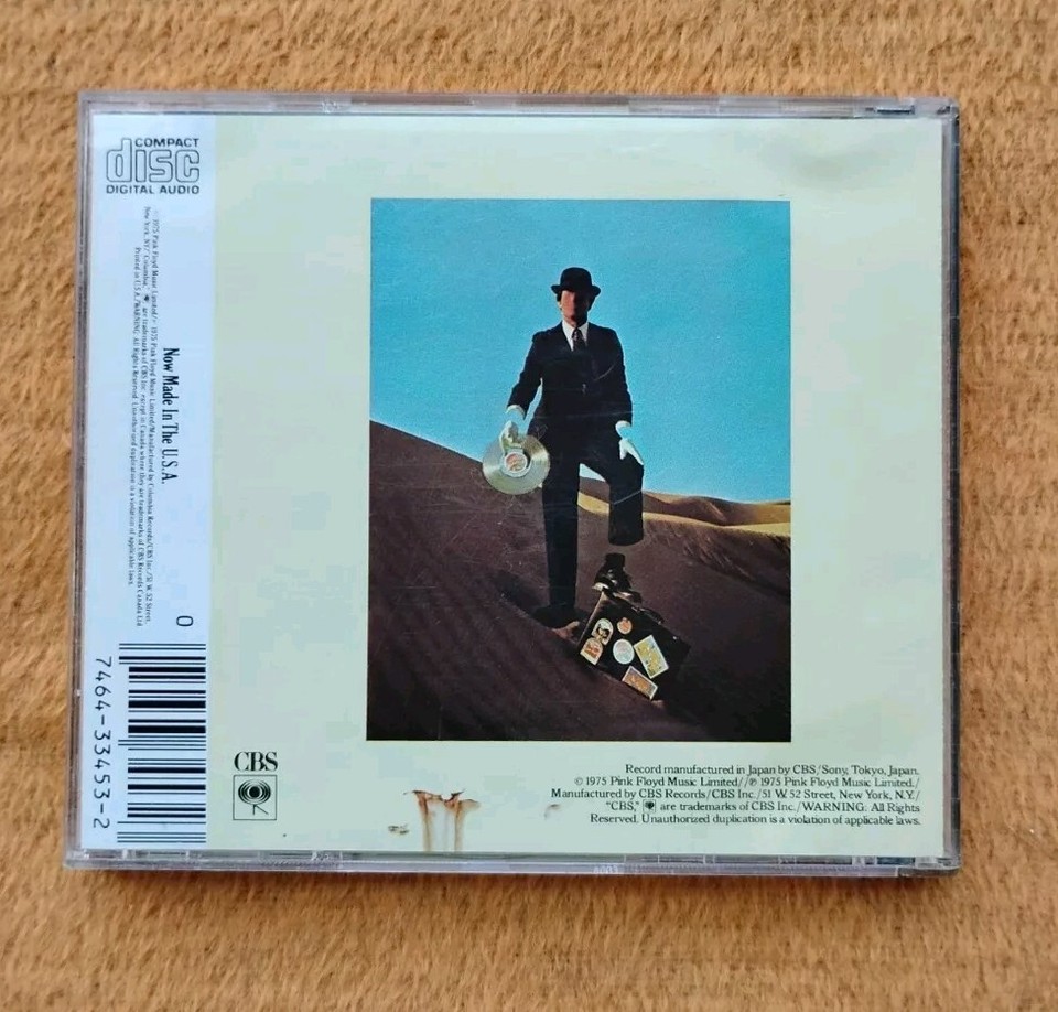 Pink Floyd Wish You Were Here Made In Japan CK 33453 CBS CD | eBay