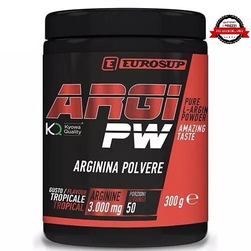 Eurosup, Argi PW, 300 G - Arginine En Poudre Qualité Kyowa Goût Orange ...