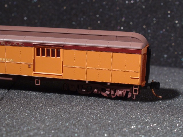 N Scale Micro-trains 14800120 70' Heavyweight Mail Baggage Car ...