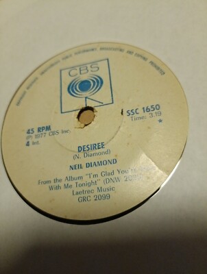 Neil Diamond ‎– Desiree 7" | eBay