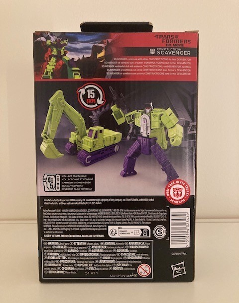 TRANSFORMERS STUDIO SERIES 86 SCAVENGER DEVASTATOR DELUXE CLASS {NEW} | eBay