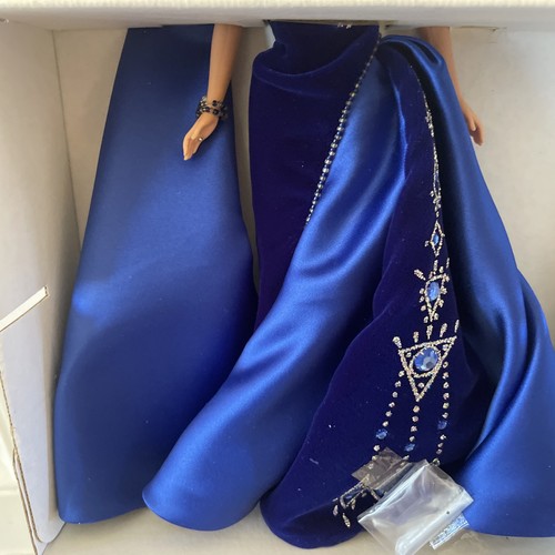 Sapphire Splendor Barbie Bob Mackie Jewel Essence Collection New In Box ...