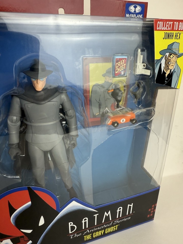 McFarlane DC Batman The Animated Series The Gray Ghost Figure No Jonah ...