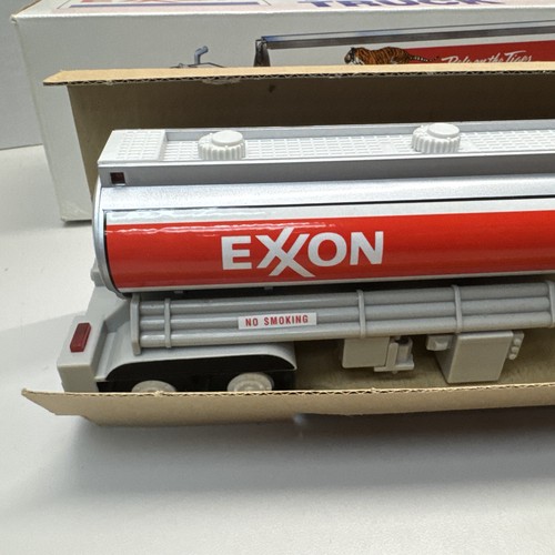Vintage 1993 Exxon Toy Tanker Truck Rely On The Tiger. New In Box | eBay