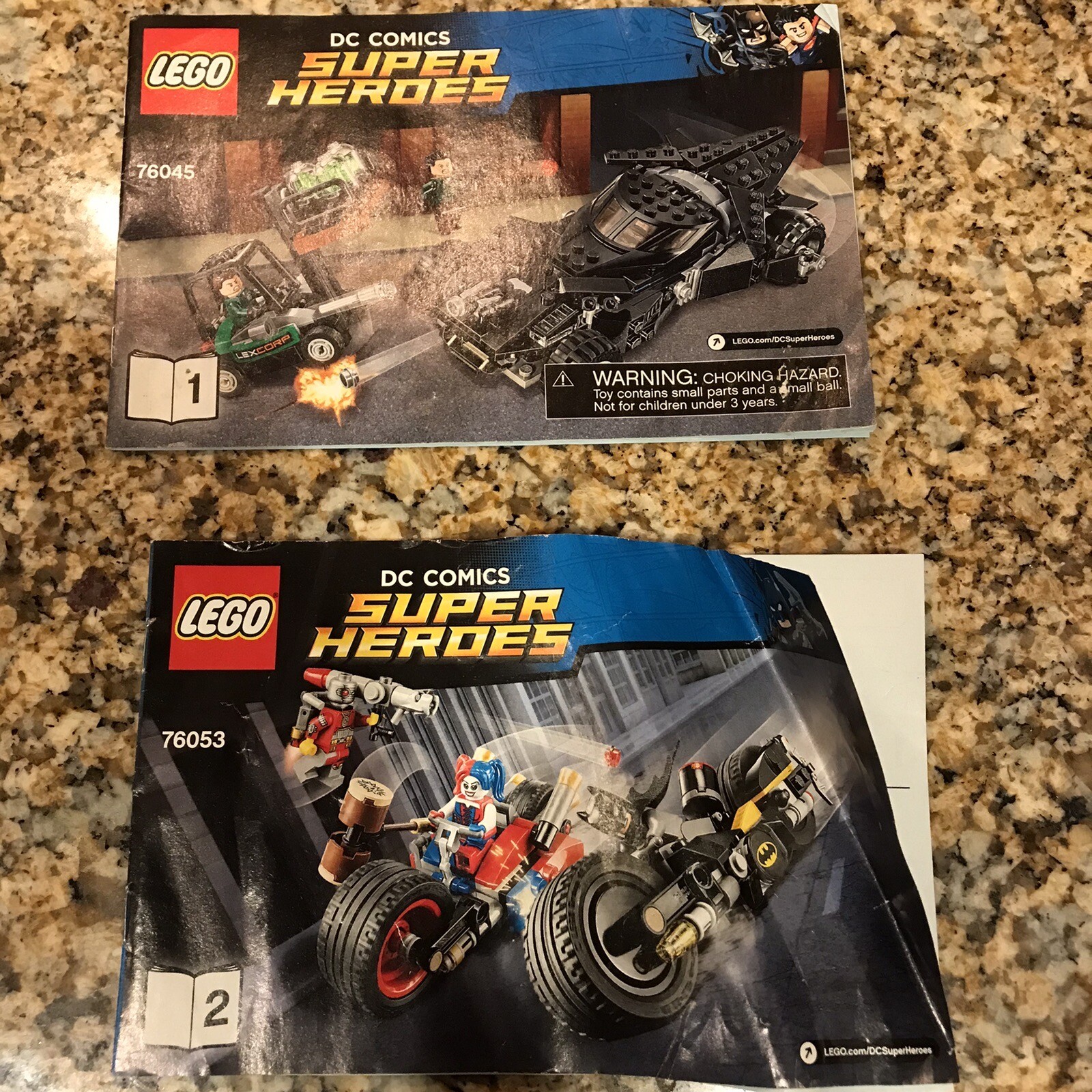 Lego 76045 DC Comics Superhero’s Instructions Only | eBay