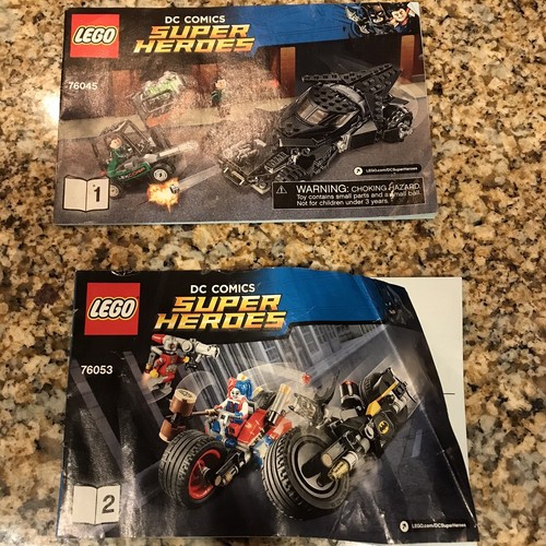 Lego 76045 DC Comics Superhero’s Instructions Only | eBay