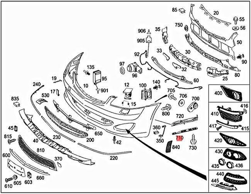 Genuine MERCEDES W221 S-CLASS W221 Intermediate layer 2218890695 | eBay