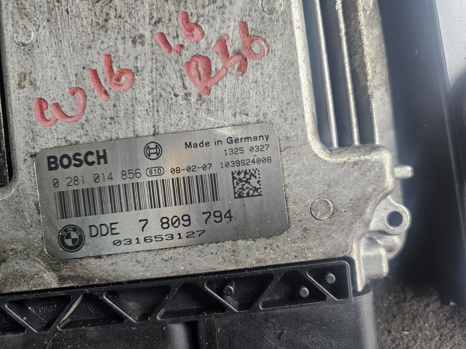 MINI R55 R56 1.6 Diesel W16 Engine ECU KIT SET DDE CAS FOB 7809794 | eBay