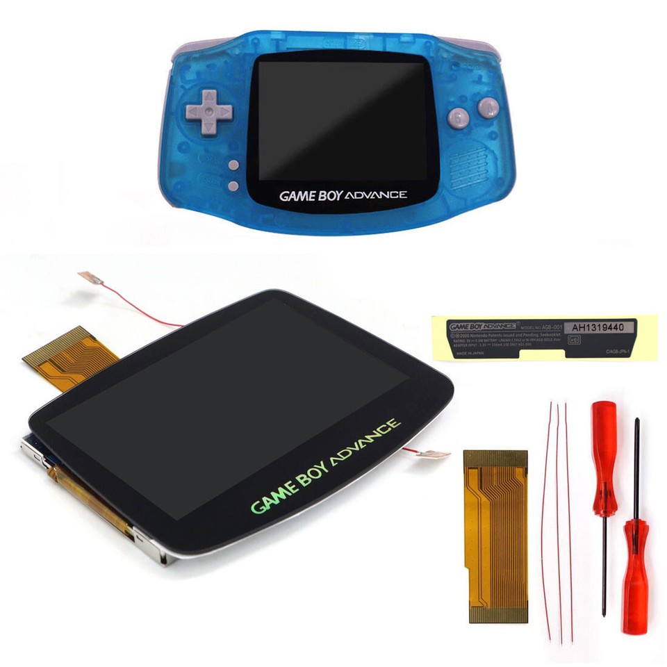 V5 Drop In GBA Laminated IPS 720X480 OSD Backlight Backlit LCD For GBA ...