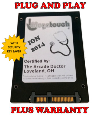 Megatouch ION 2014 SSD Solid State Hard Drive Replacement SATA Evo ...