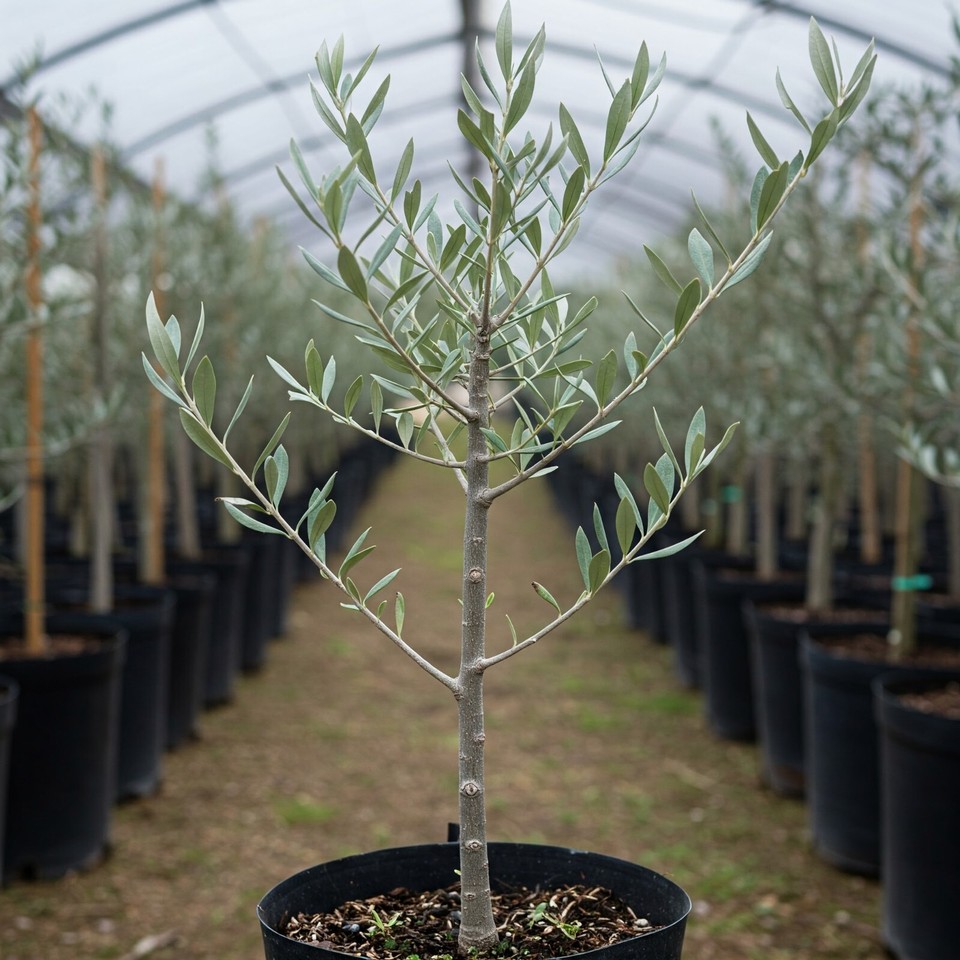 Olive Tree in 3Gal Pot Arbequina Olive Tree 4-5ft Tall Fast Growing ...