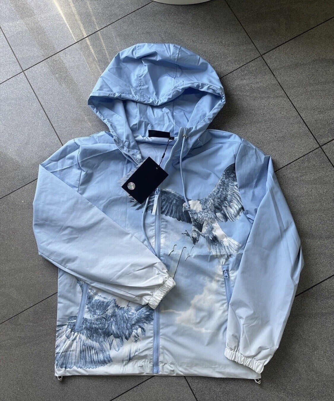 Trapstar Irongate Windbreaker Large - Ice Blue Flying Eagles | eBay UK