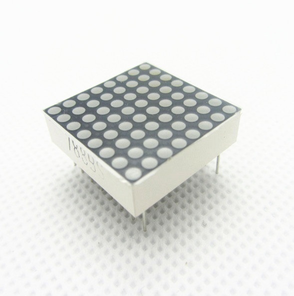 2 PCS LED dot matrix 1.9mm 8X8 Red common anode 38 * 38mm 16 feet K85 ...