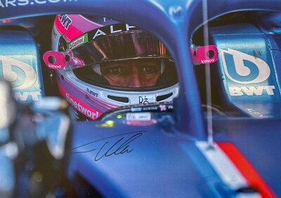 FERNANDO ALONSO FORMULA1 F1 LEGEND SIGNED 12x16 F1 AUTOGRAPHED PHOTO ...