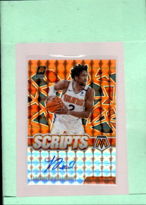 2020-21 Panini Mosaic Scripts Orange #58 Langston Galloway MINT Auto Su ...