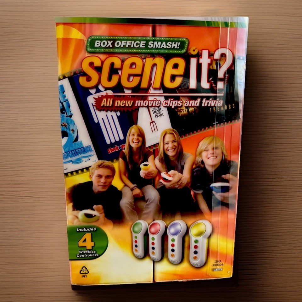 Xbox 360 SCENE IT? Box Office Smash Bundle Movie Trivia Game 4 ...